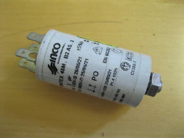 condensator INCO sintex 45M.B2 AS.33 wasmachine onderdeel - VEWOS ...